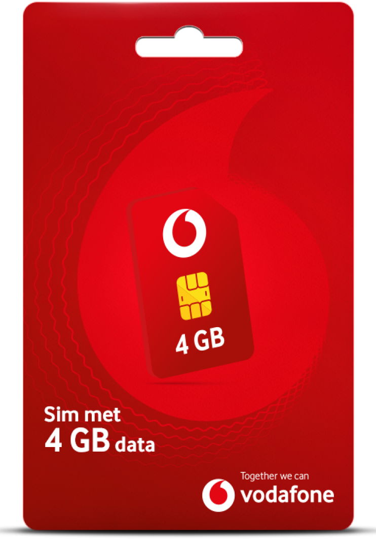 Vodafone Prepaid: bestel jouw gratis simkaart | Vodafone