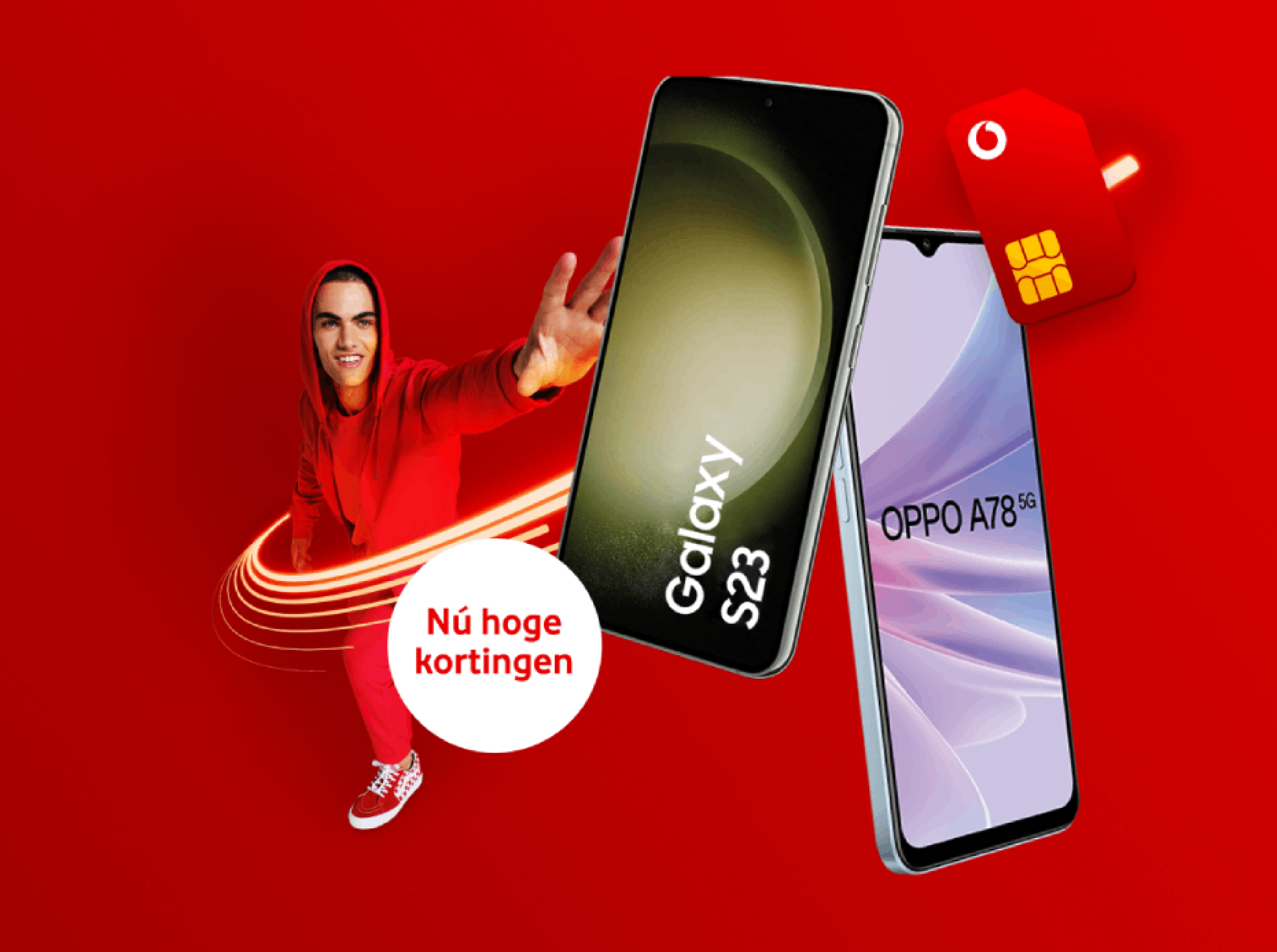 Sim Only abonnementen en aanbiedingen bij Vodafone