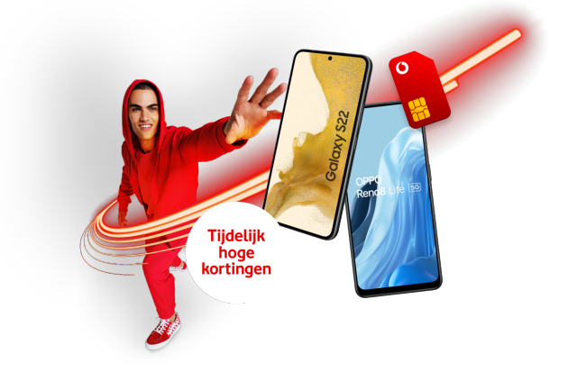 Bekijk de nieuwste telefoons met abonnement | Vodafone