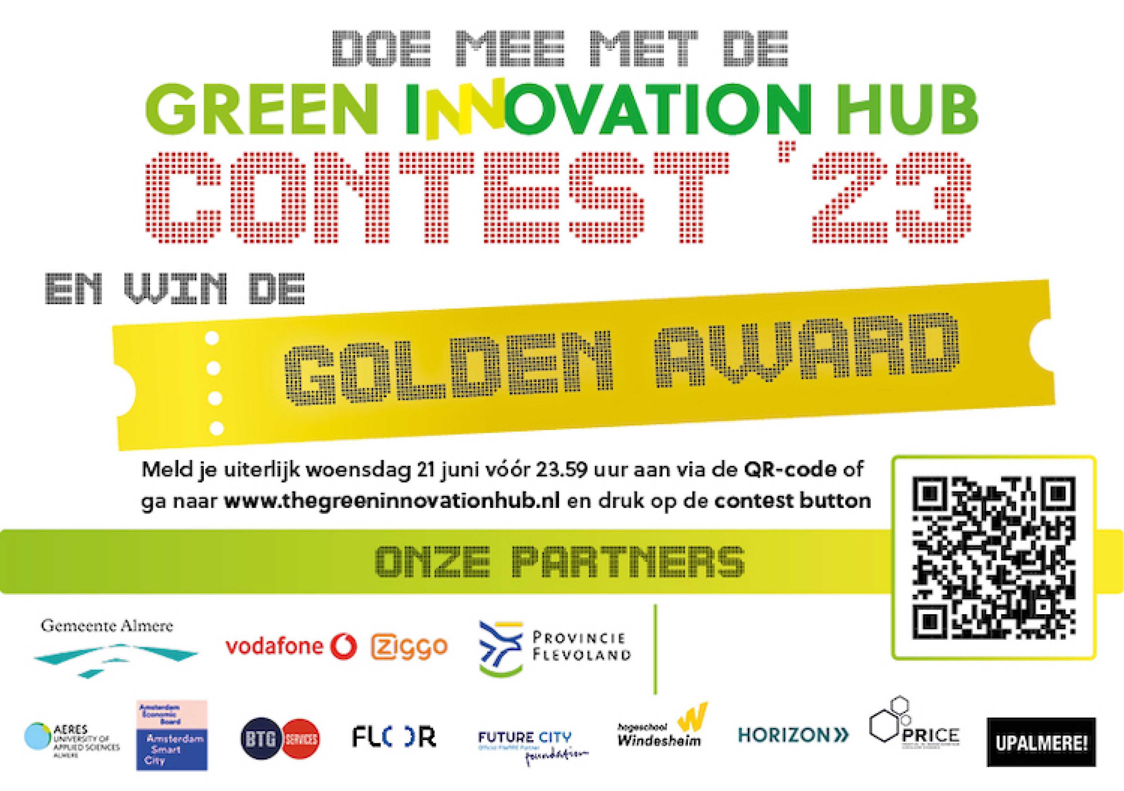 Green Innovation Hub Contest 2023 zoekt groene, digitaal-gedreven impact
