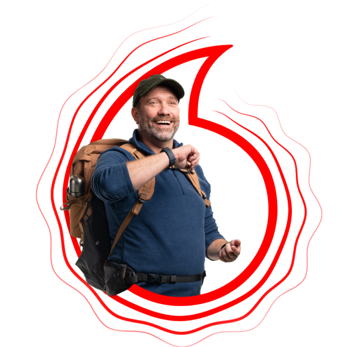 Vodafone: 5G. Samen vooruit. Op ons krachtige netwerk.