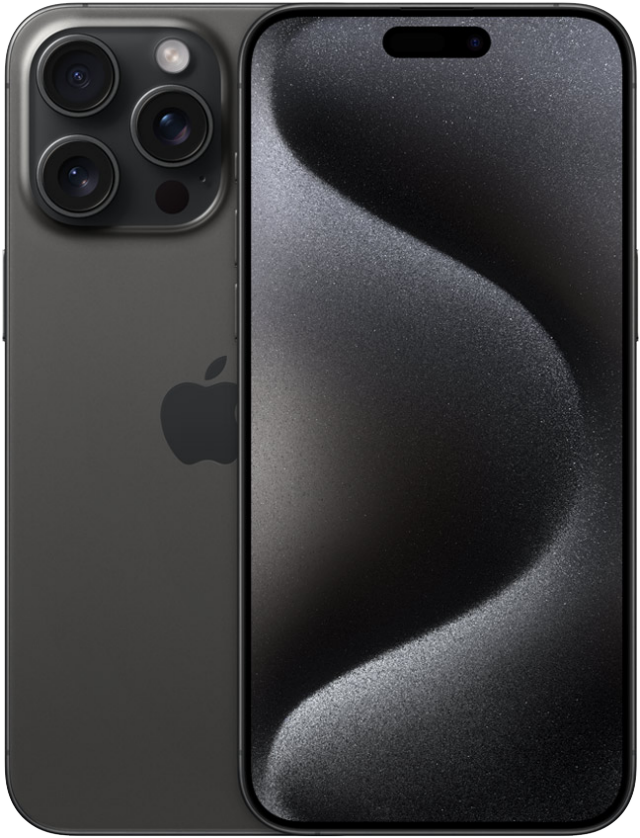 Apple iPhone 15 Pro Max 256GB Black | Vodafone